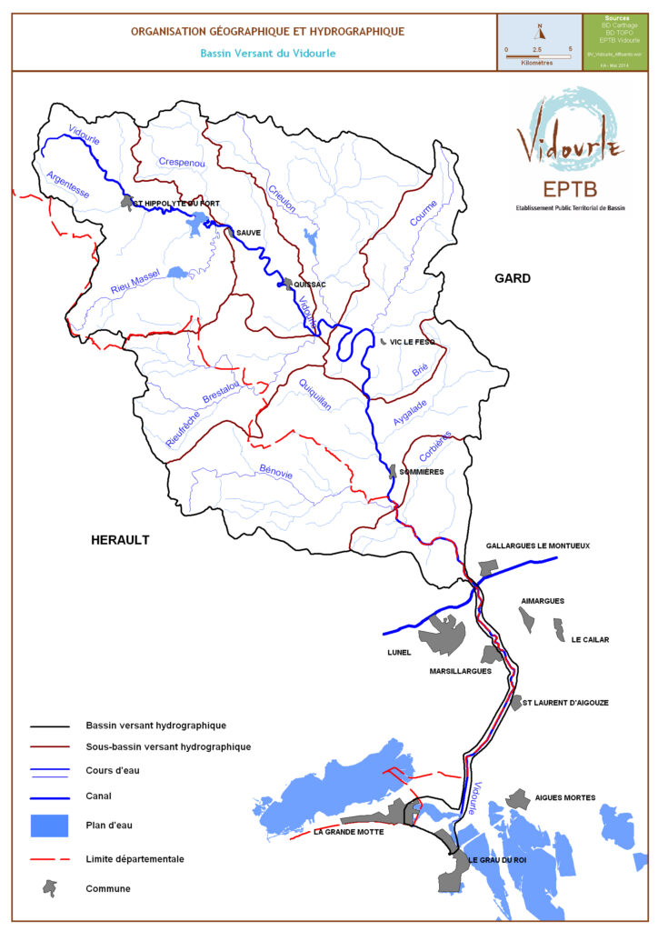 Le fleuve et ses affluents - EPTB Vidourle